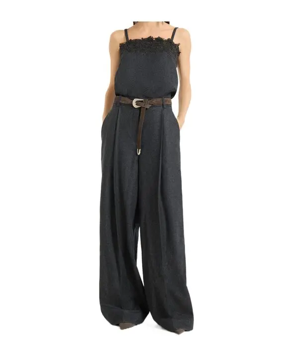 Brunello Cucinelli Flannel Jumpsuit