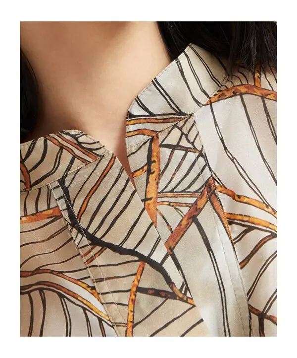 Brunello Cucinelli Papyrus-print Cape