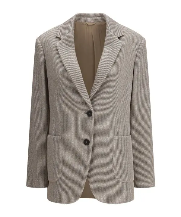 Brunello Cucinelli Single Breasted Blazer