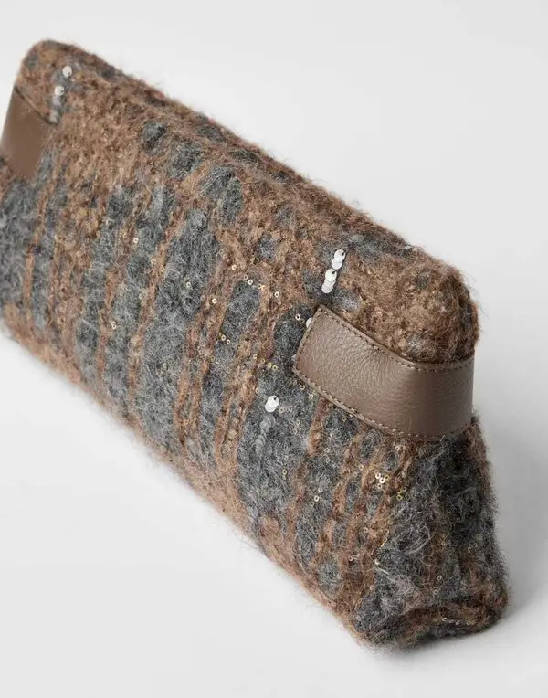 Brunello Cucinelli Essence Sequin-embellished Clutch Bag