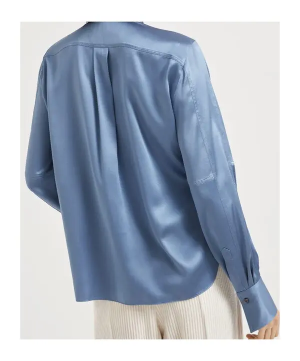 Brunello Cucinelli Silk Shirt