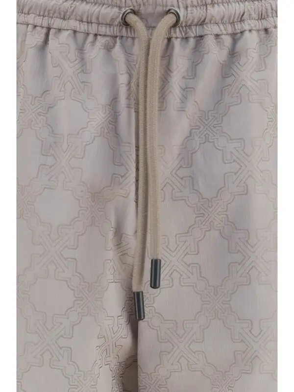 Off-White Arrows Monogram Wide-leg Trousers