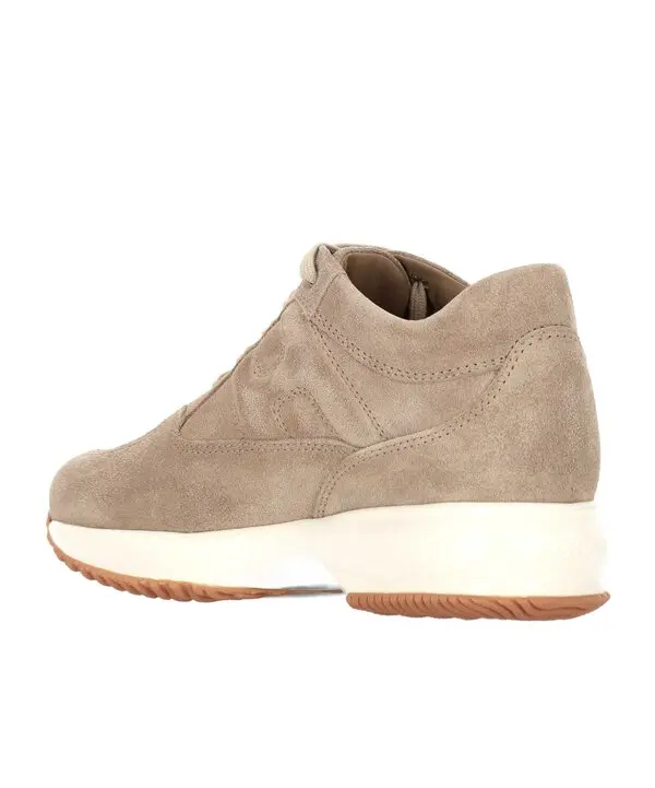 Hogan Round-toe Lace-up Sneakers
