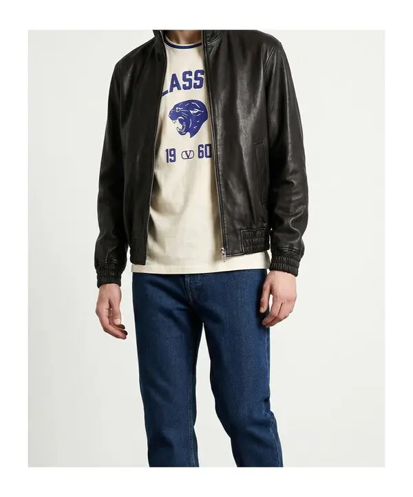 Valentino Garavani Logo Printed Crewneck T-shirt