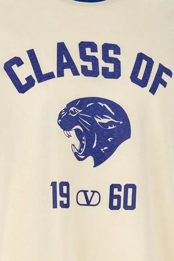 Valentino Garavani Logo Printed Crewneck T-shirt