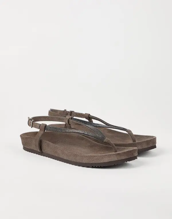 Brunello Cucinelli Leather Sandals