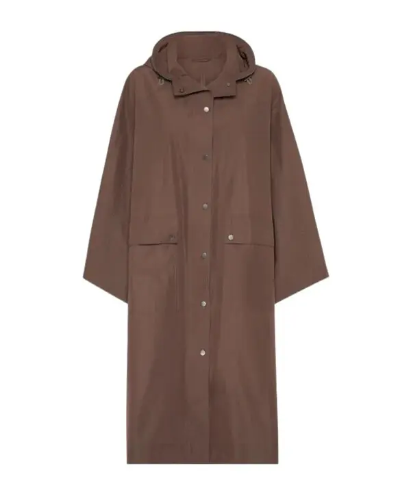 Brunello Cucinelli Oversized Parka - Pine Brown