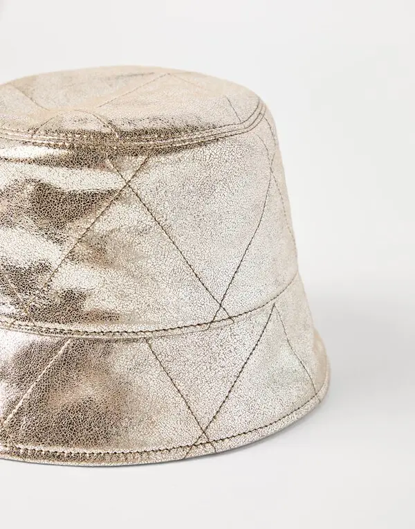 Brunello Cucinelli Lamé Bucket Hat