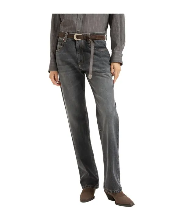 Brunello Cucinelli Belt-loops Jeans