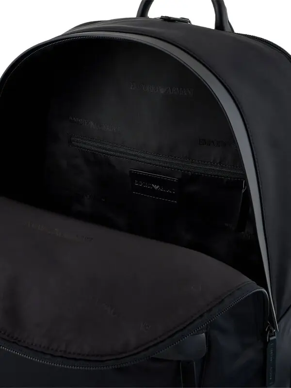Emporio Armani Logo Detail Backpack