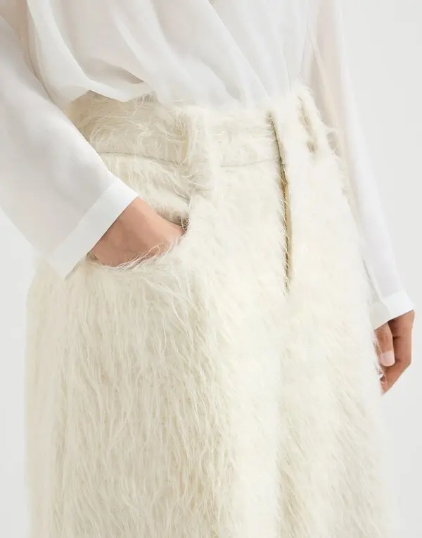 Brunello Cucinelli Faux-fur Trousers