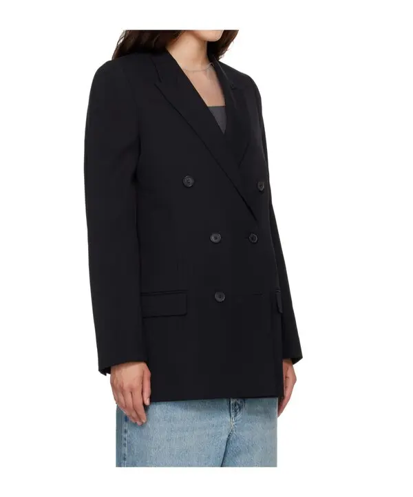 MAISON MARGIELA Long Sleeve Double-breasted Blazer