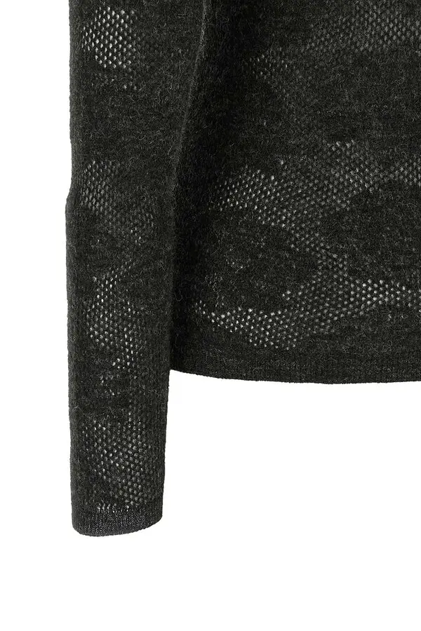 Brunello Cucinelli Flower Lace' Sweater