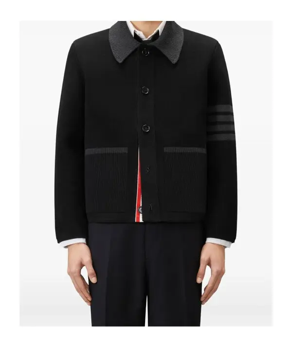 Thom Browne 4-bar Merino Wool Jacket