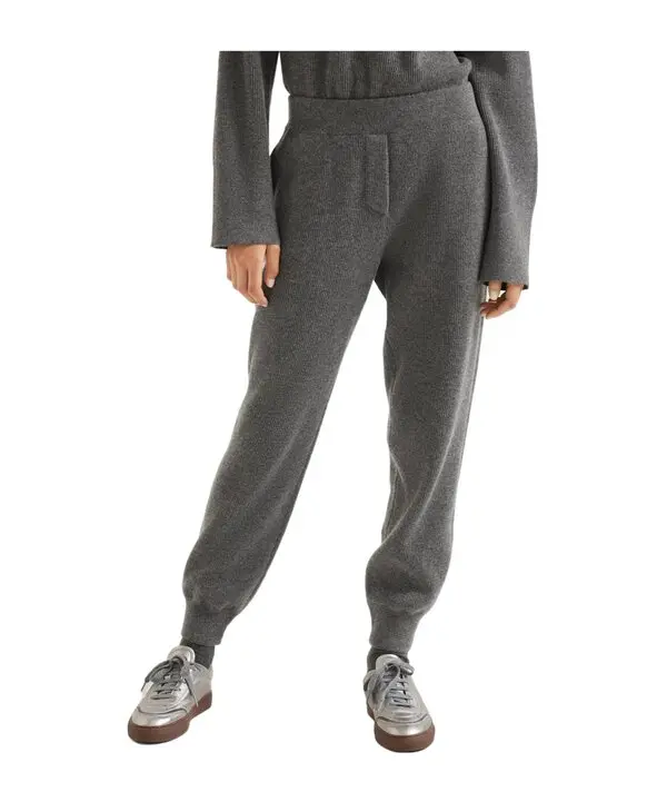 Brunello Cucinelli Ribbed Cashmere Trousers