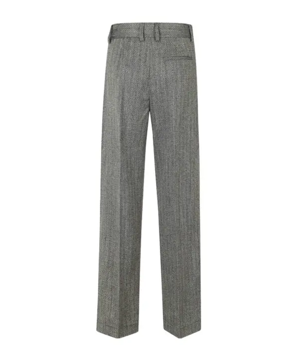 FORTE_FORTE Casual Trousers With Belt Loops