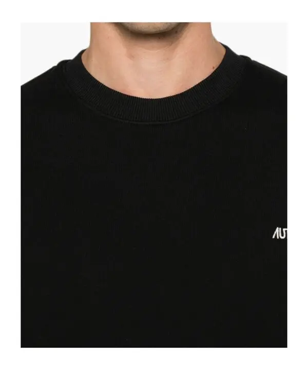 AUTRY Logo-embroidered Cotton Sweater