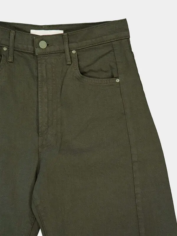 MOTHER The Half Pipe Flood High Waist Jeans