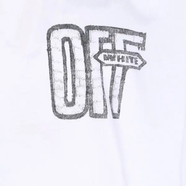 Off-White Crewneck Short-sleeveled T-shirt