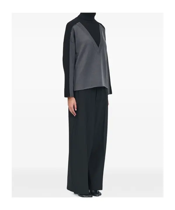 MAISON MARGIELA Colour-block Wool Sweater