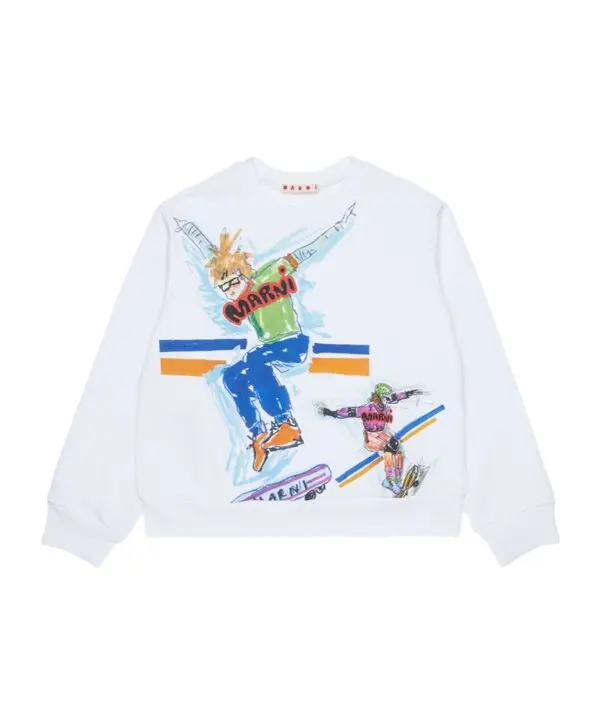 Marni Graphic-print Sweatshirt