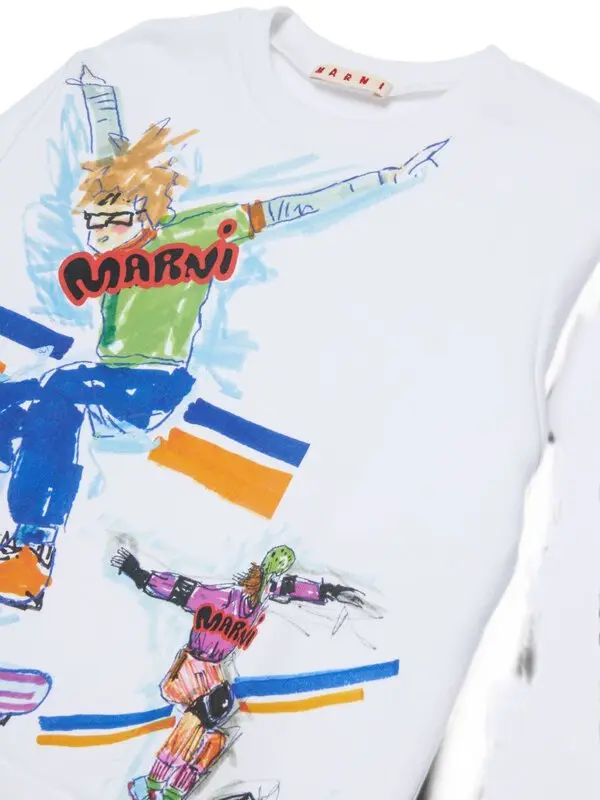 Marni Graphic-print Sweatshirt