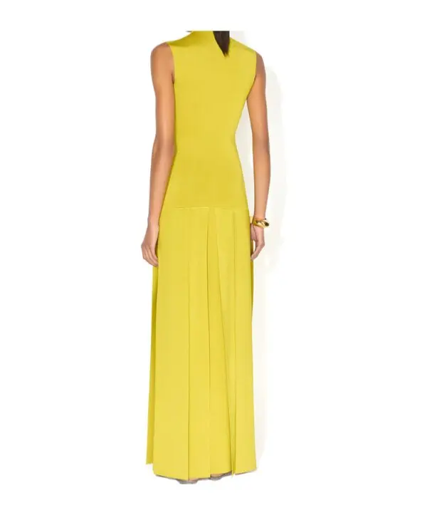 Alaïa Maxi Pleated Dress