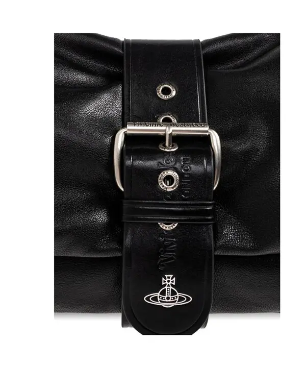 VIVIENNE WESTWOOD Hazel Buckled Orb-plaque Tote Bag