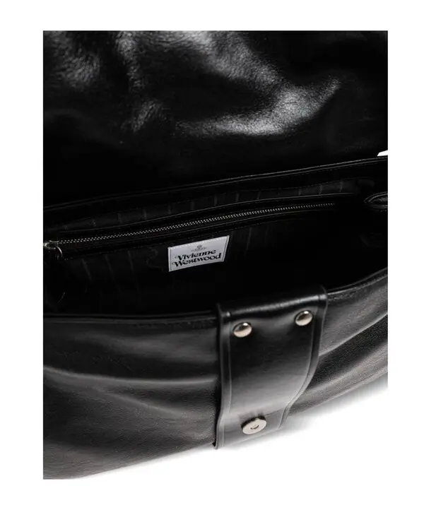 VIVIENNE WESTWOOD Hazel Buckled Orb-plaque Tote Bag
