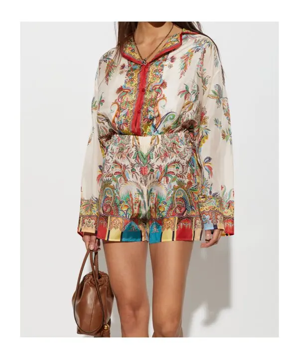 Etro Collared Long-sleeved Shirt