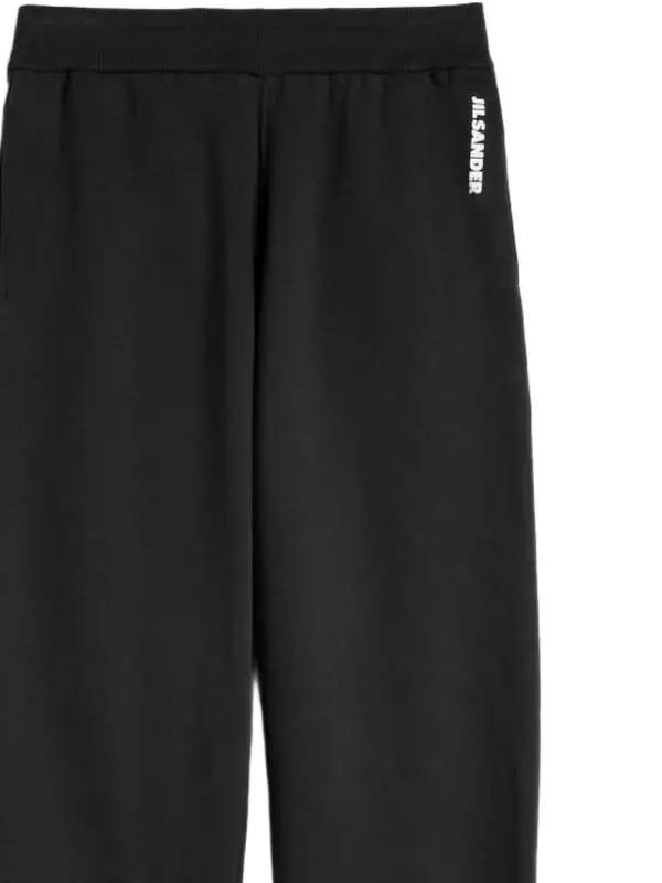 JIL SANDER Logo-print Track Pants - Black