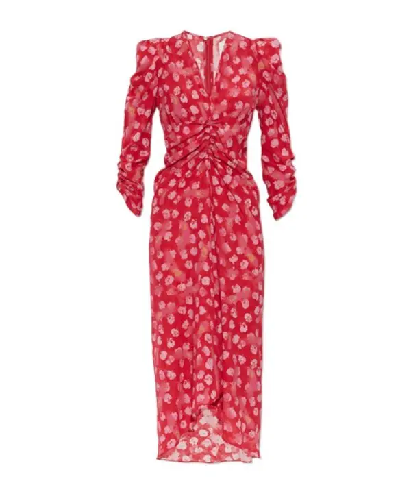 Isabel Marant Étoile V-neck Short-sleeve Dress