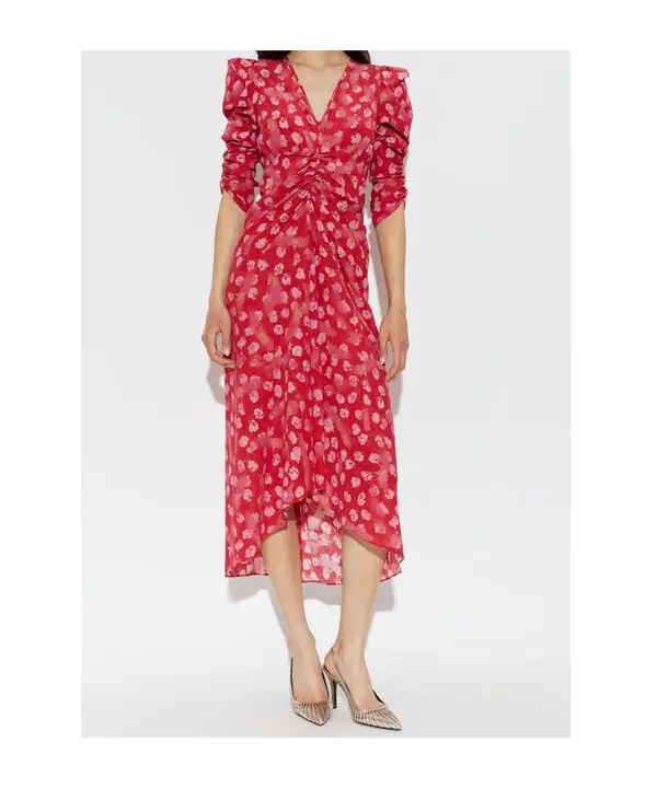Isabel Marant Étoile V-neck Short-sleeve Dress