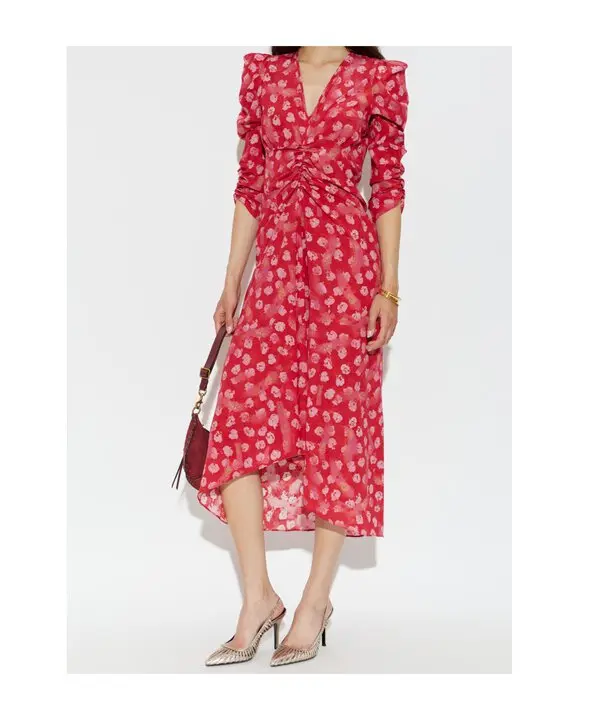 Isabel Marant Étoile V-neck Short-sleeve Dress