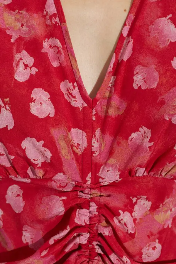 Isabel Marant Étoile V-neck Short-sleeve Dress