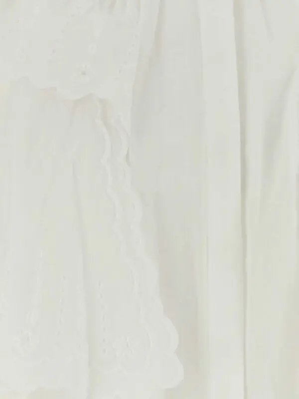 Isabel Marant Étoile Kelmon" Embroidered Ruffle Blouse