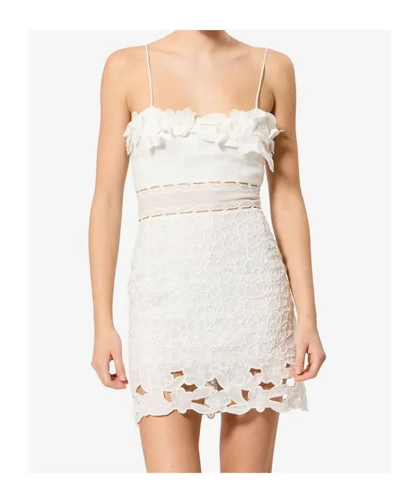 Isabel Marant Étoile Reola Dress With Floral Embroidery