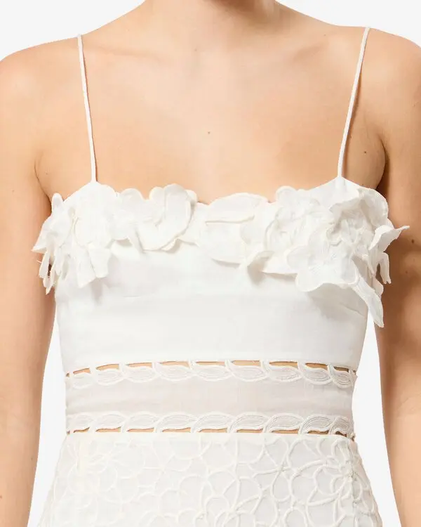 Isabel Marant Étoile Reola Dress With Floral Embroidery