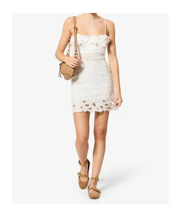 Isabel Marant Étoile Reola Dress With Floral Embroidery