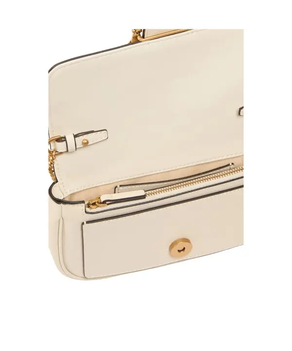 Pinko Love Birds Leather Shoulder Bag