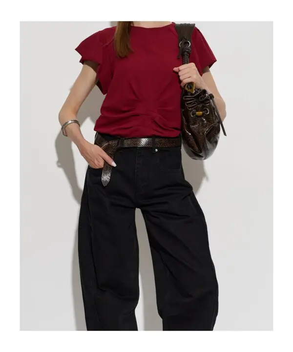 Isabel Marant Étoile Crew Neck Short-sleeved T-shirt