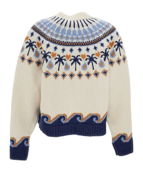 Alanui Pattern-jacquard Knitted Jumper