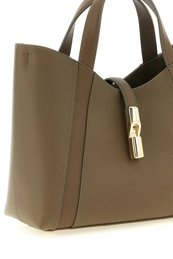 Furla Goccia Small Tote Bag - Brown