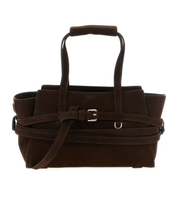 Moschino Tie Me' Handbag - Brown