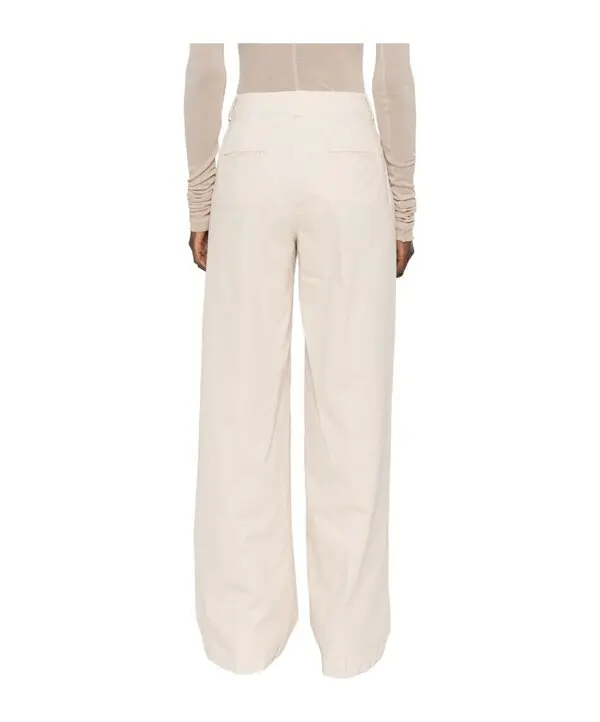 Peserico Concealed-fastening Wide-leg Trousers