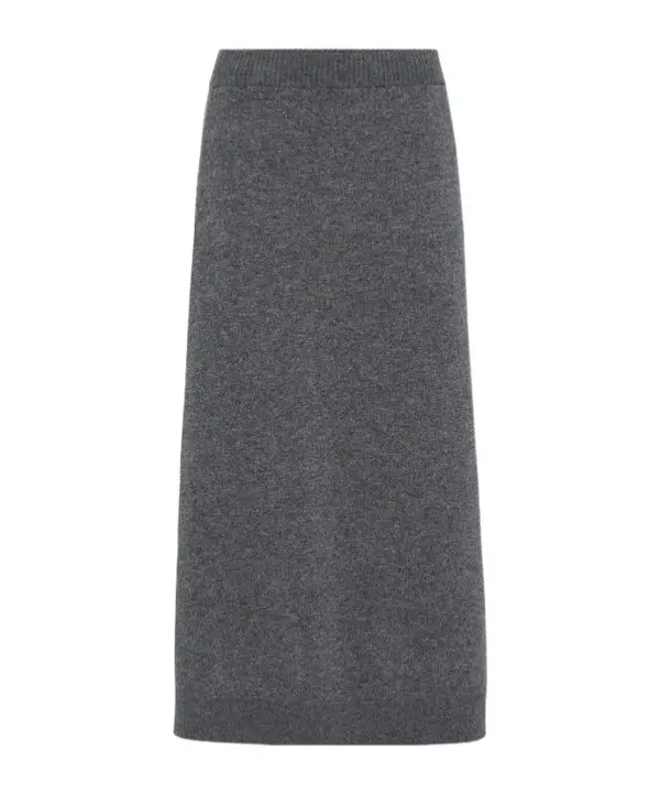 Brunello Cucinelli Knitted Midi Skirt