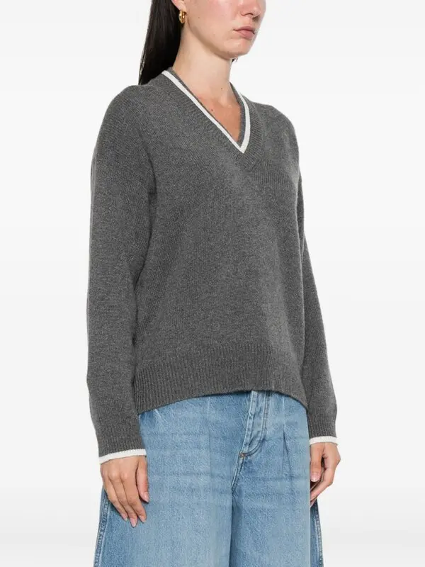 Brunello Cucinelli V-neck Cashmere Sweater