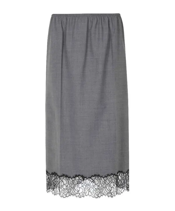 SEMICOUTURE Elastic-waist Skirt