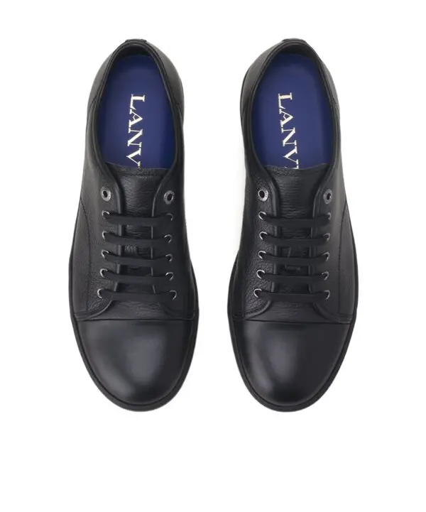 LANVIN Grained Leather Sneakers