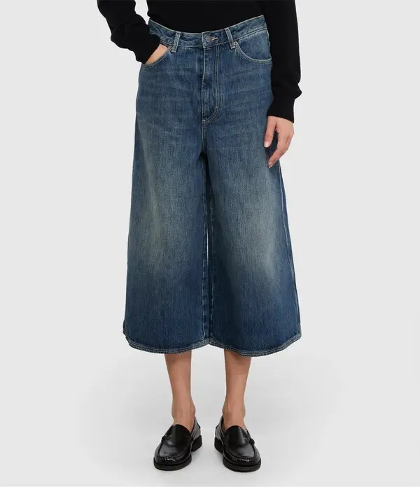 Soeur Denim Bermuda Shorts